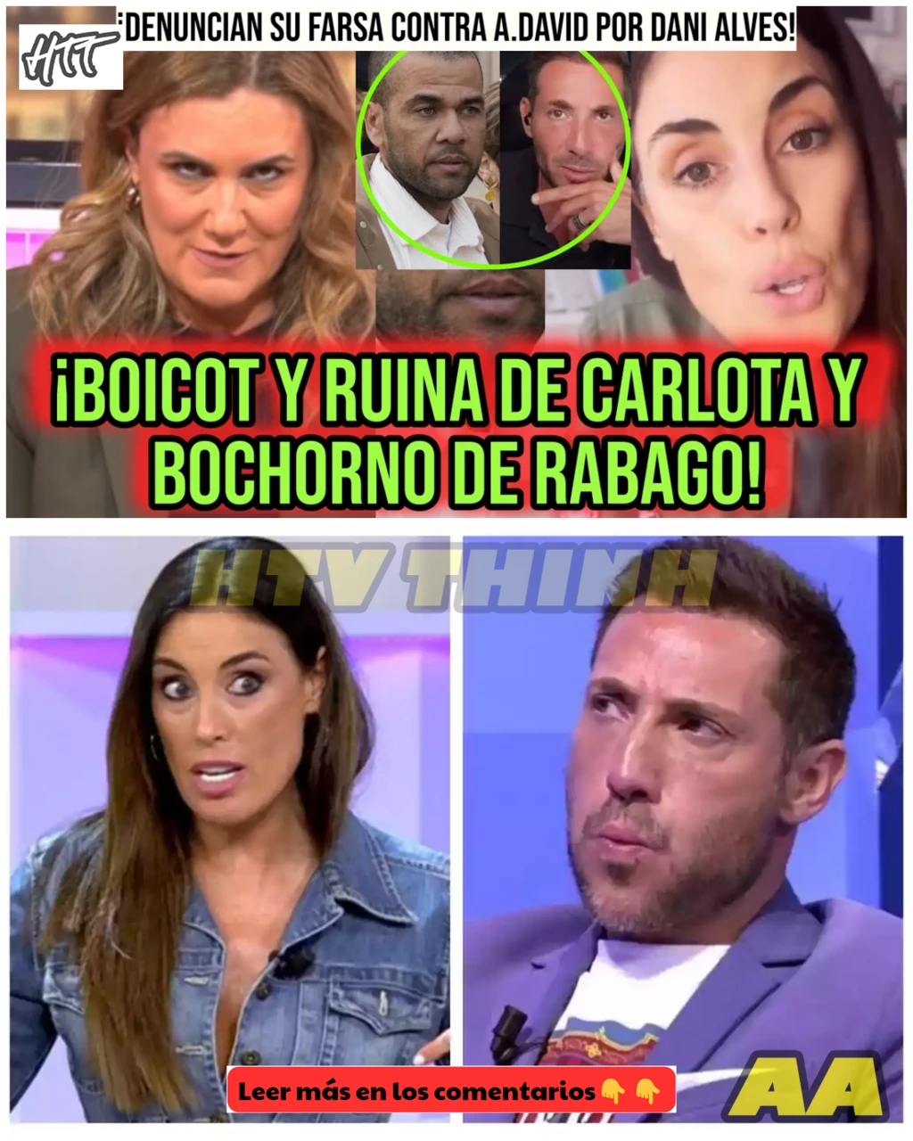 CARLOTA CORREDERA TENTÁCULOS Y BOCHORNO ISABEL RABAGO X ANTONIO DAVID ...