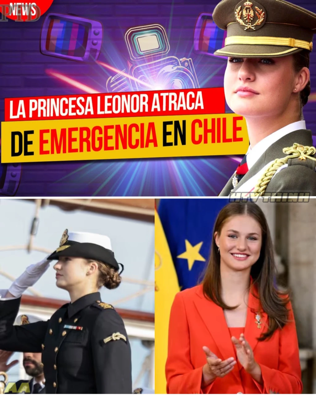 La Princesa Leonor y su Impactante Visita a Chile: Una Emergencia que ...