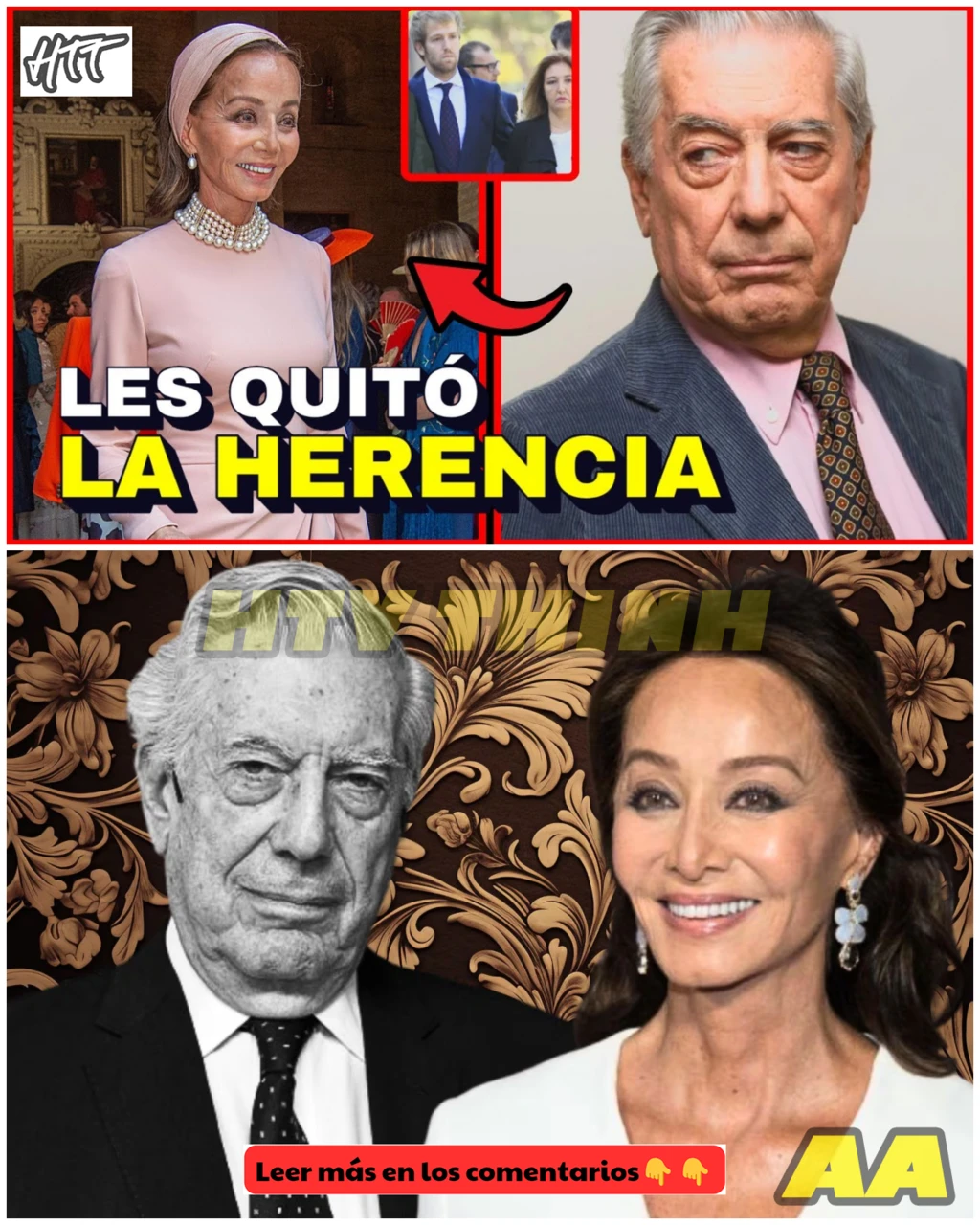 La GRAN ESTAFA de Isabel Preysler tras FALLECER Mario Vargas Llosa ...