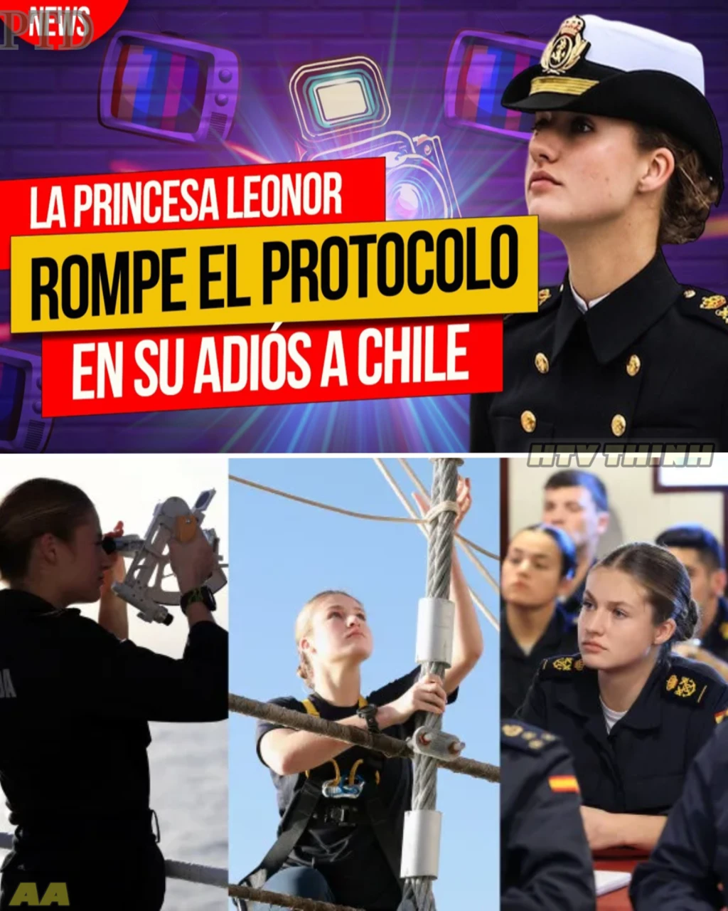 La Princesa Leonor: Un Adiós Emotivo y Sorprendente a Chile que Rompe ...