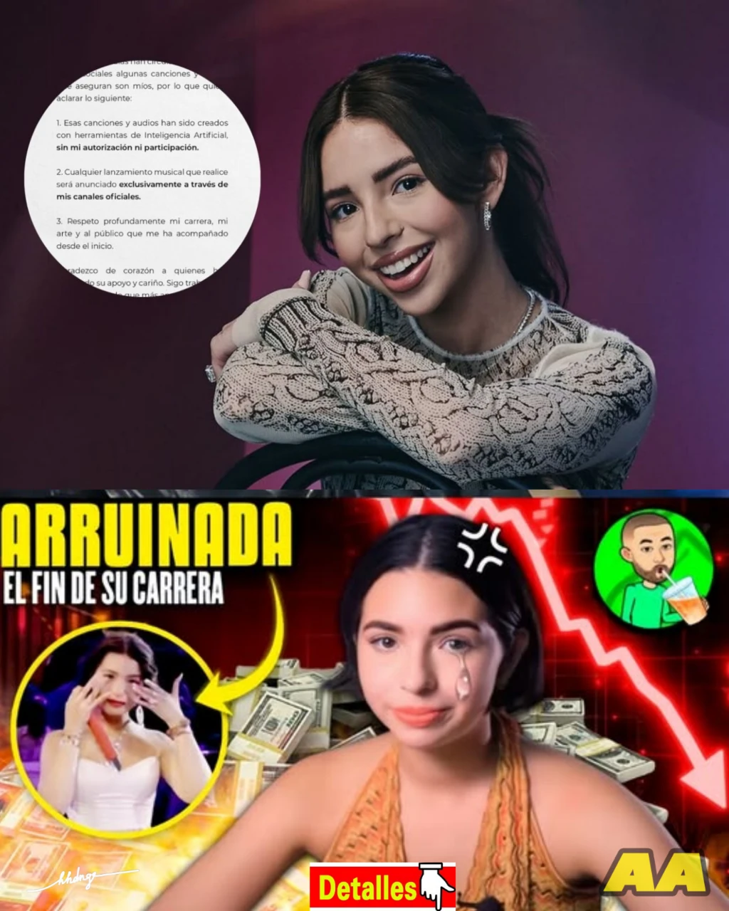 ¡De diva a ridículo viral! Ángela Aguilar sufre fuerte golpe a su ...