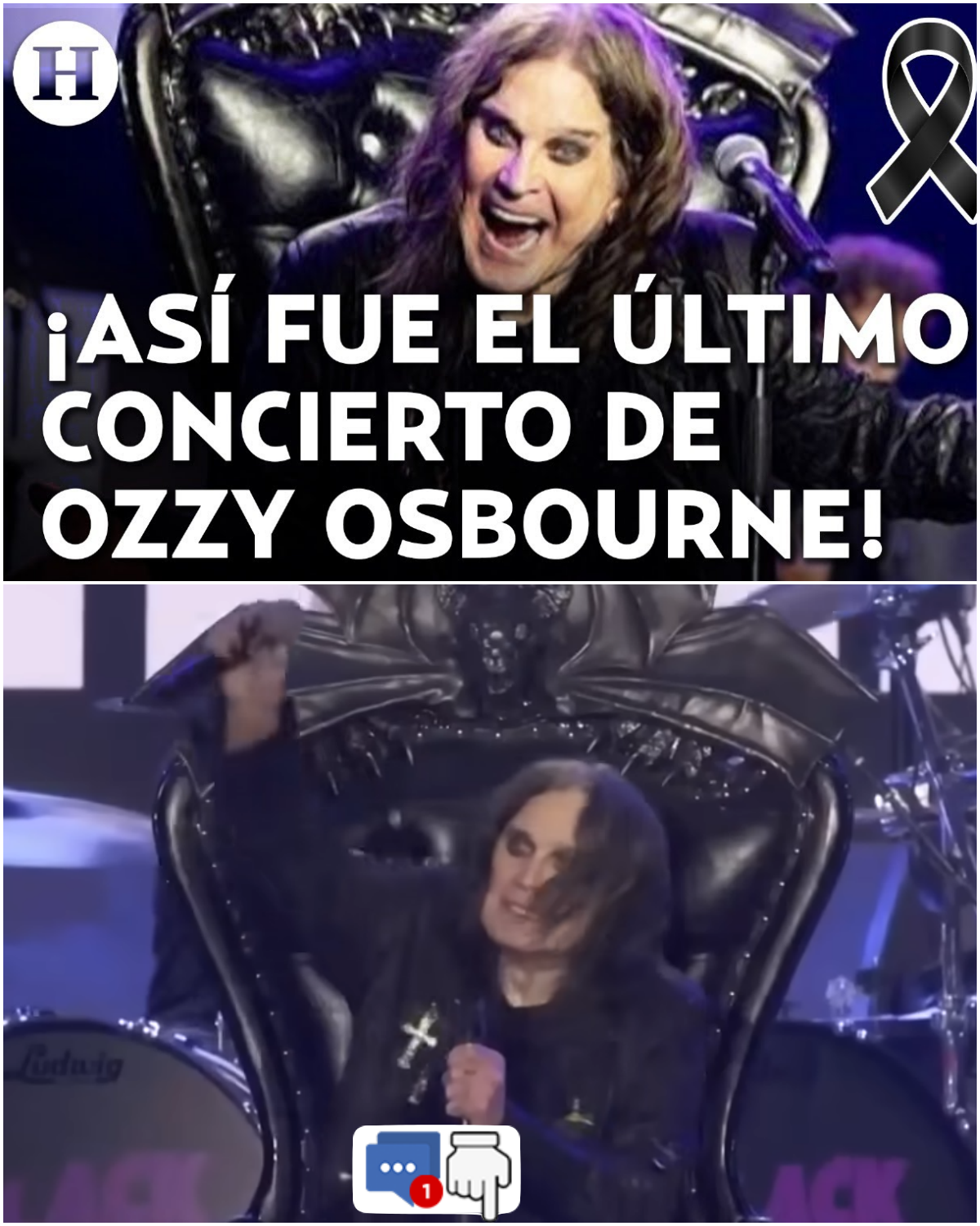 ¿Dio su último concierto para irse en paz? Muere Ozzy Osbourne ...
