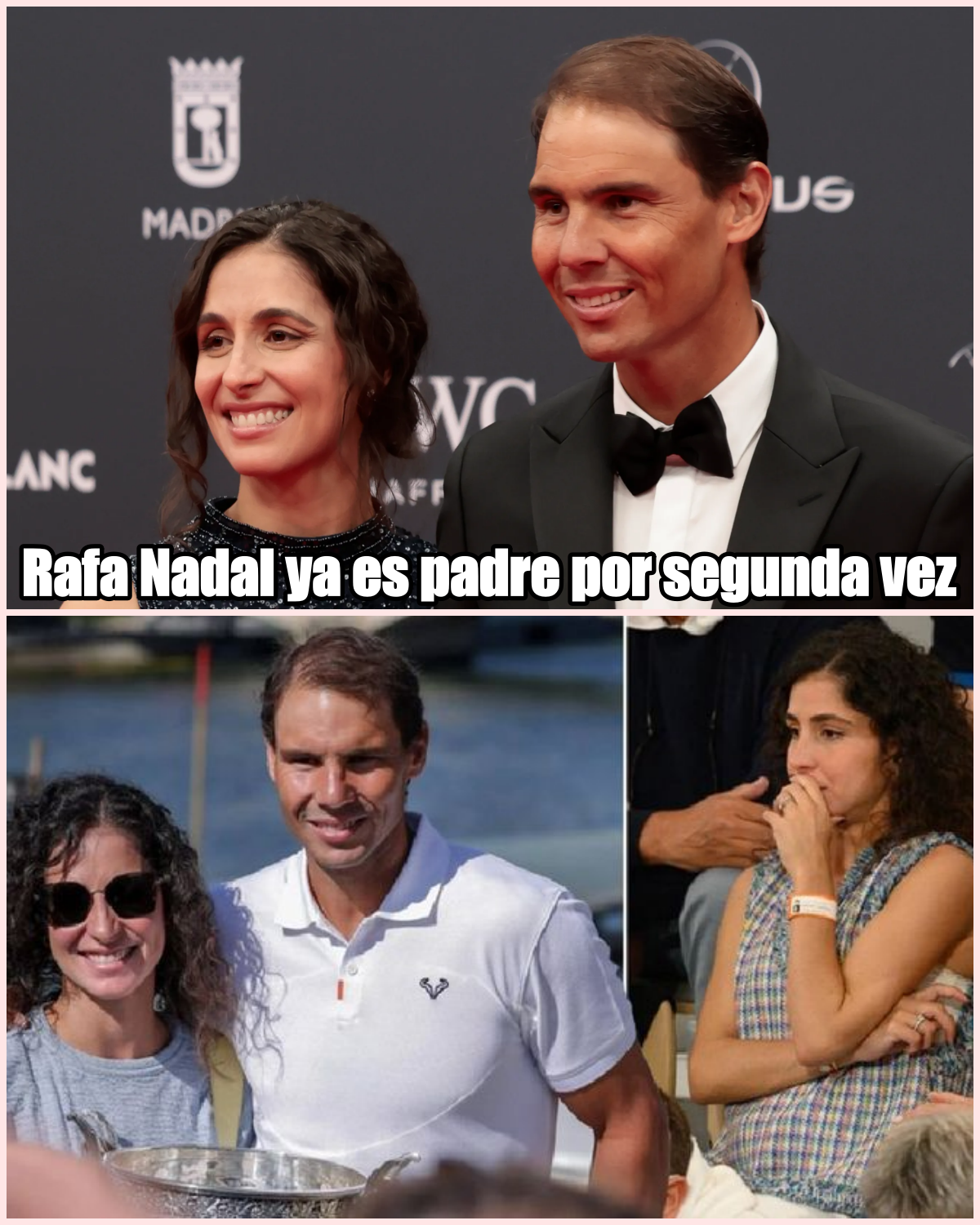 Rafa Nadal y Mery Perelló son padres por segunda vez: el emotivo significado del nombre del bebé ...