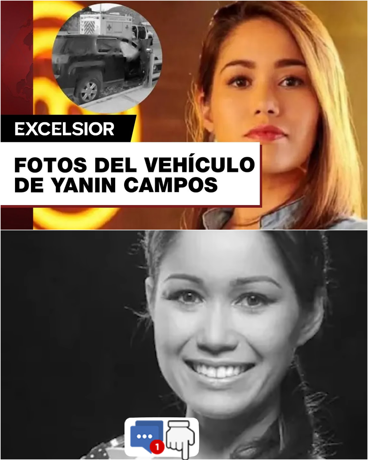 Filtran FOTOS de la camioneta donde falleció Yanin Campos, ex ...